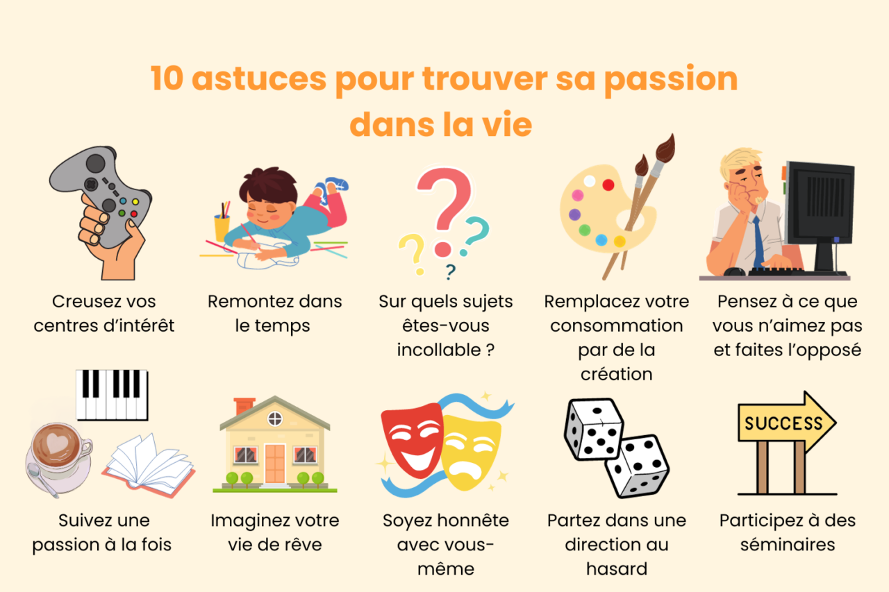 Comment trouver sa passion ? 10 astuces infaillibles